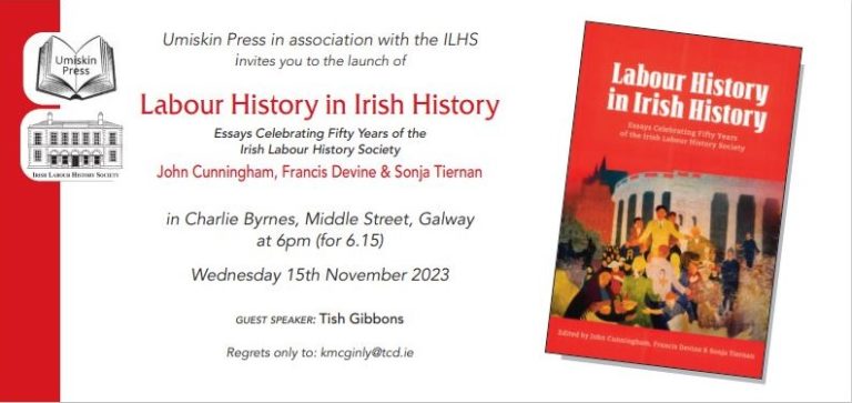 Invitation - Labour History in Irish History celebrating fifty years of ...